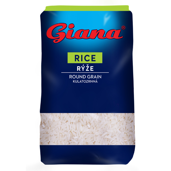 Round Grain Rice 1kg - Gaston, s.r.o.